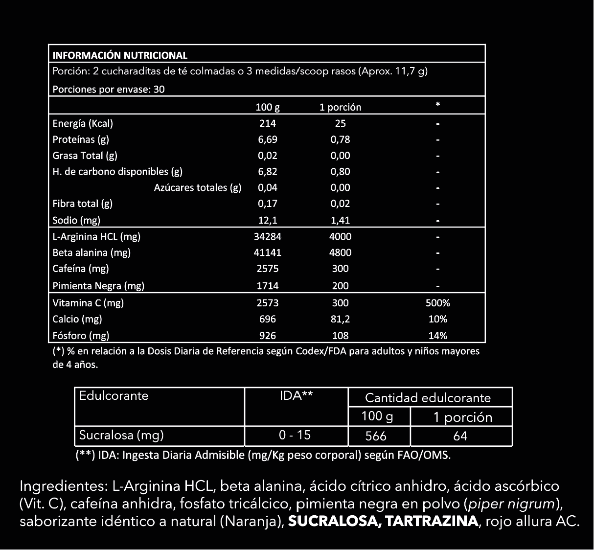 Dynamic Pre Workout RH45